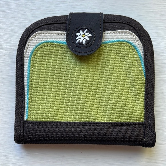 Sherpani | Bags | Sherpani Travel Wallet Green Brown | Poshmark